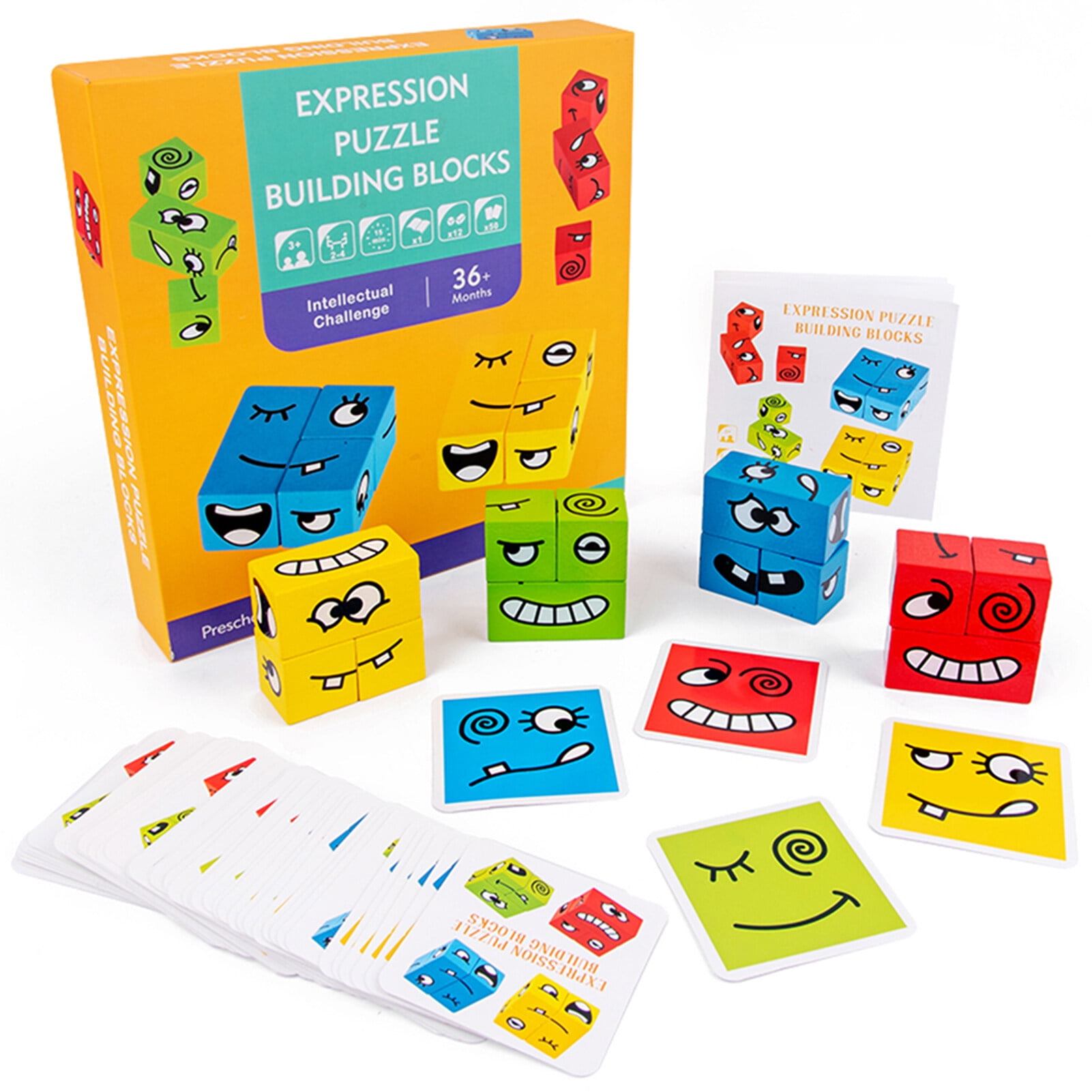 Click here for Mistaha Wooden Expressions Matching Block Puzzles... prices