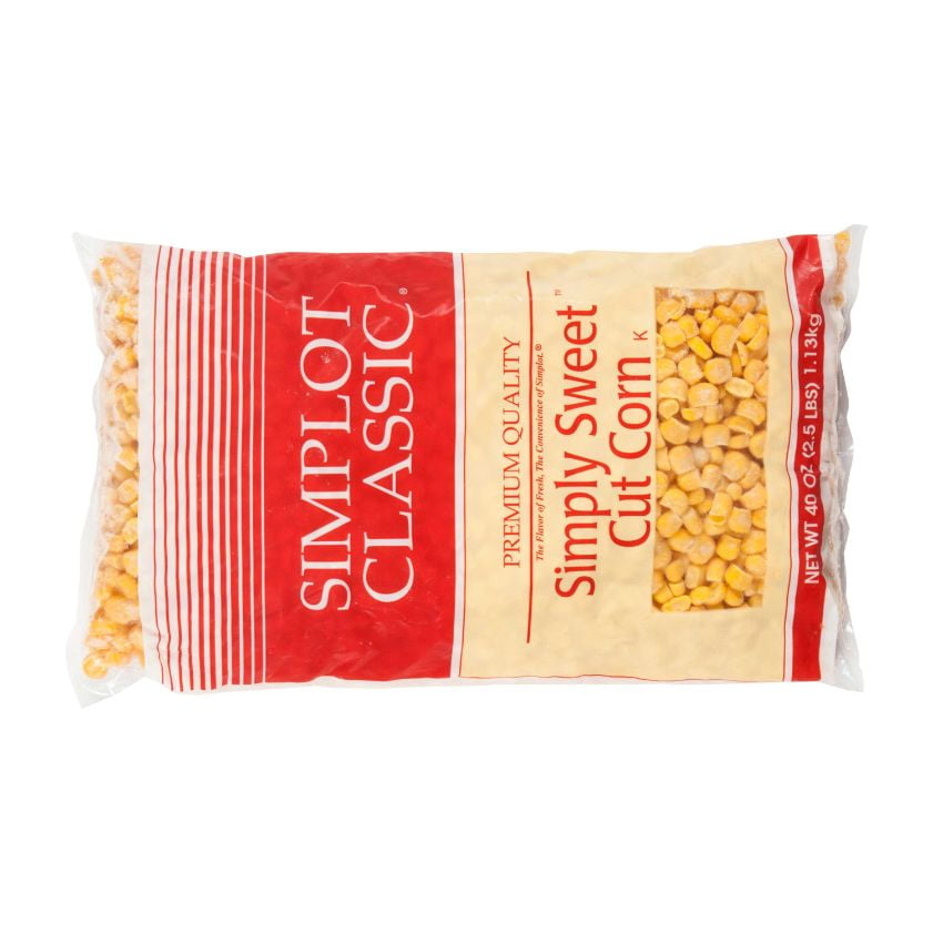 Simplot Simply Sweet Cut Corn - 40 oz. bag, 12 bags per case - Walmart.com