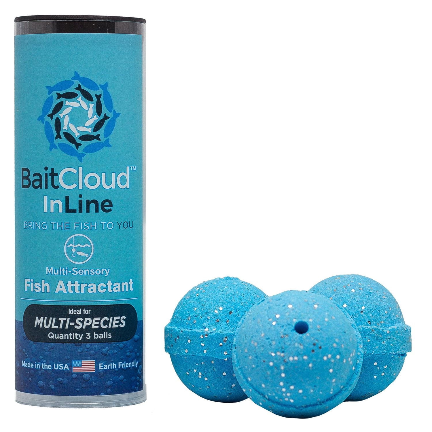 Bait Cloud IL3P-MS Fish Attractant InLine Multi-Species Formula, Fish ...