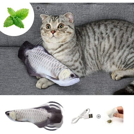 Catnip Toys Fish, Catnip Toys, Catnip Fish, Simulated Plush Fish, Plush ...
