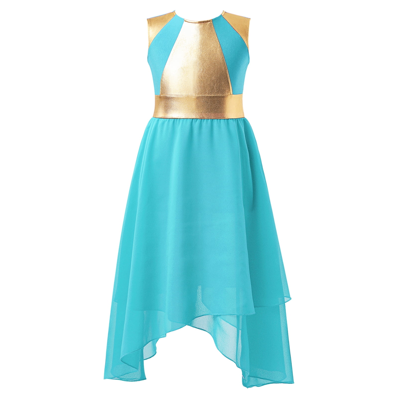 MSemis Girls Liturgical Worship Praise Dance Dress - Walmart.com