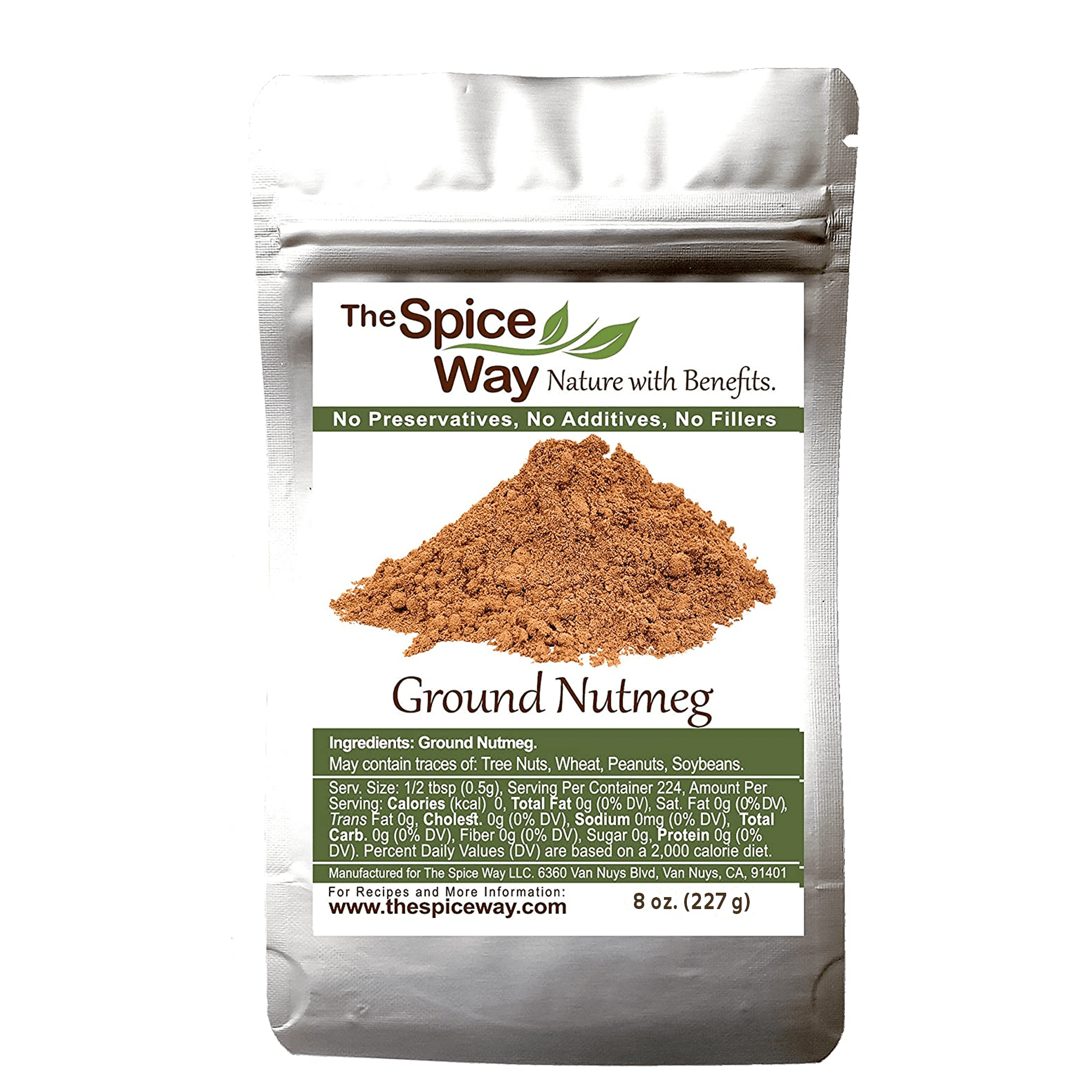 The Spice Way Ground Nutmeg - Middle Eastern, and Asian Spice Blend ...