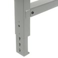 Adjustable Height Leg For 30" Benches, 29" to 35", Gray - Walmart.com