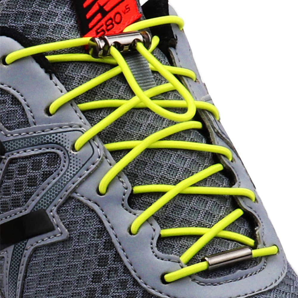 Upgrade Version No Tie Elastic Shoelaces, Adjustable Laces Lock - One ...