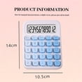 Calculator with Dual Power Supply 12 Digits for Electronic Calculator ...