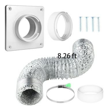 Dryer Dock Quick Connect and Release Dryer Vent Adapters with Flexible ...