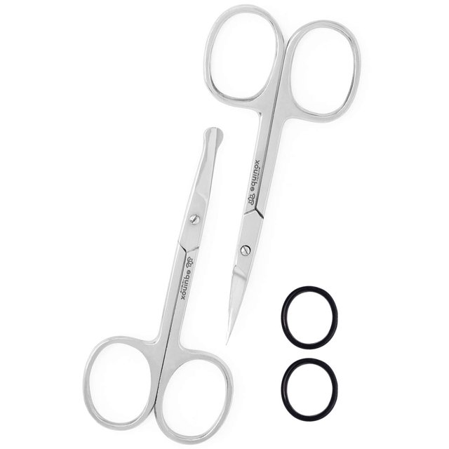 Equinox Mustache Scissors for a Beautiful Facial Hair Look - Use for ...