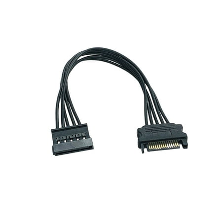 fastboy 15Pin Male To Female Extension Cable Power Supply Cables SATA ...