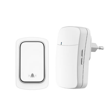 Unatoiry Loud Sound Smart Door Bell Wall Mounted Long Range Adjustable ...