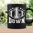 1St Birthday Football TouchdownFirst Year Down Themed Party Coffee Mugs ...