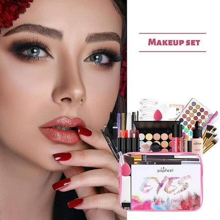 Professional Makeup Set Portable Travel Makeup Organizer Storage Box in ...