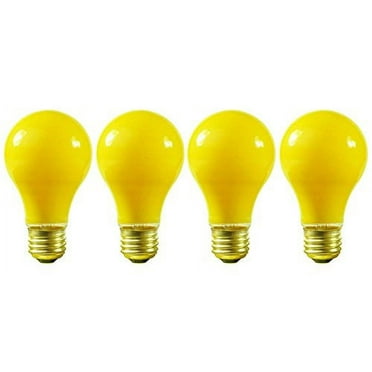Philips Bright LED Light Bulbs, A19, Yellow, 60 WE - Walmart.com
