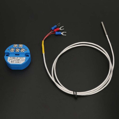 YLSHRF Temperature Transmitter, DC24V Temperature Sensor, For 433 MHz ...