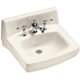 Kohler Greenwich Wall-Mount Bathroom Sink With Single Faucet Hole, 20-3 ...