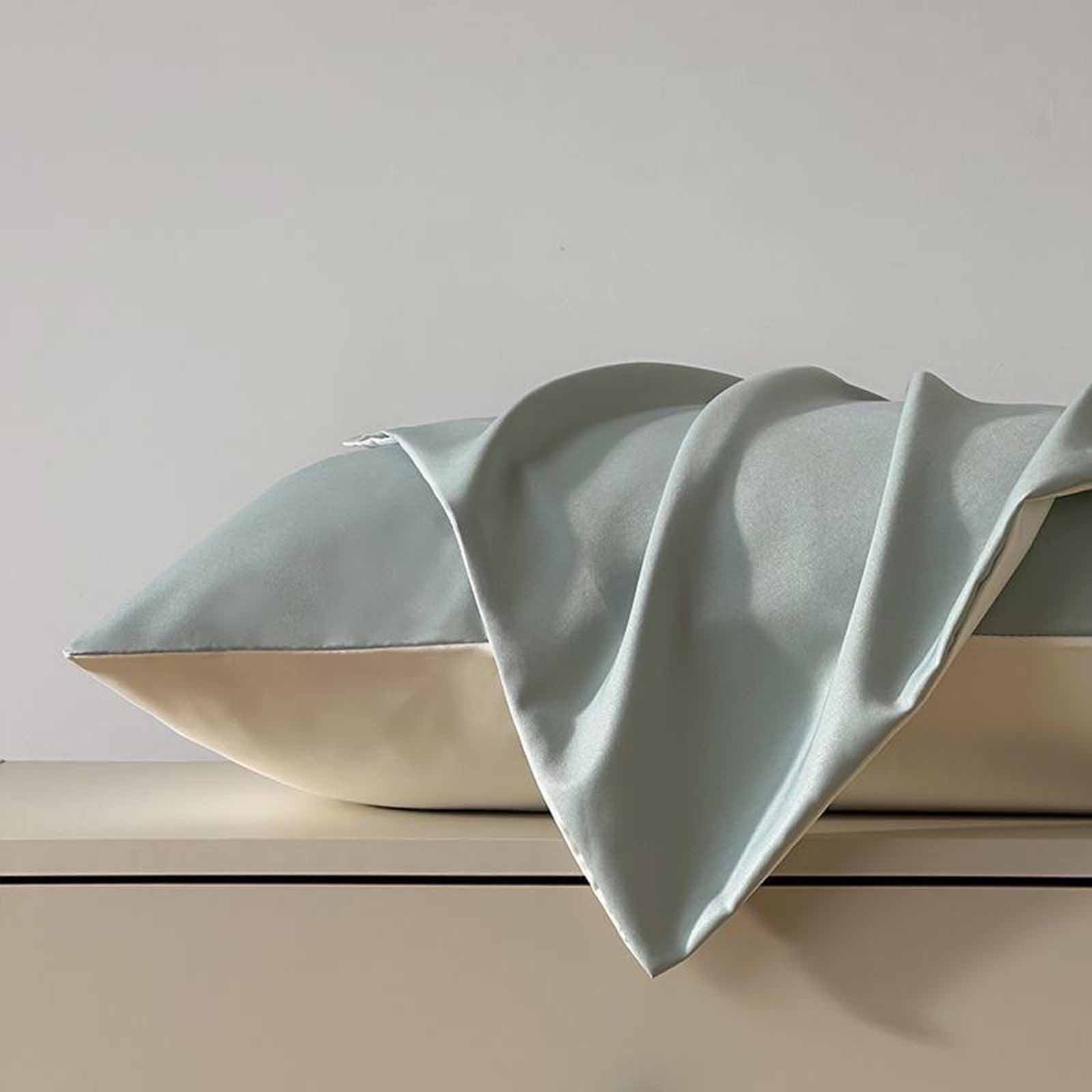 Click here for Hxlamzoo Cool Touch Polyester Ice Silk Pillowcase... prices