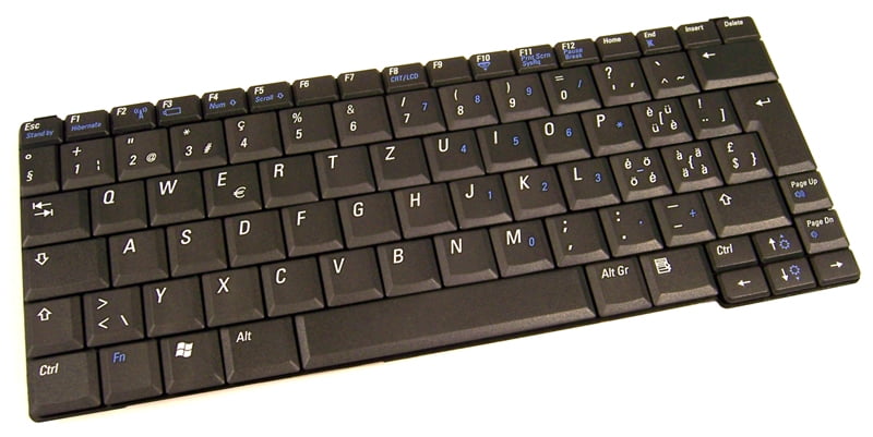 Dell Sunrex K0051825-B Black Laptop Keyboard UC971 Rev A00-00 - Walmart.com