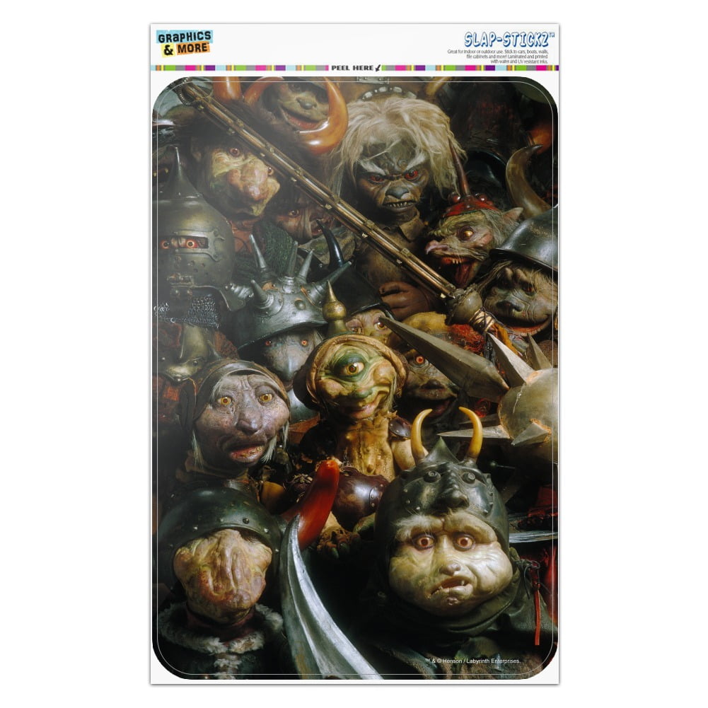 Goblin Army From The Labyrinth Home Business Office Sign - Walmart.com