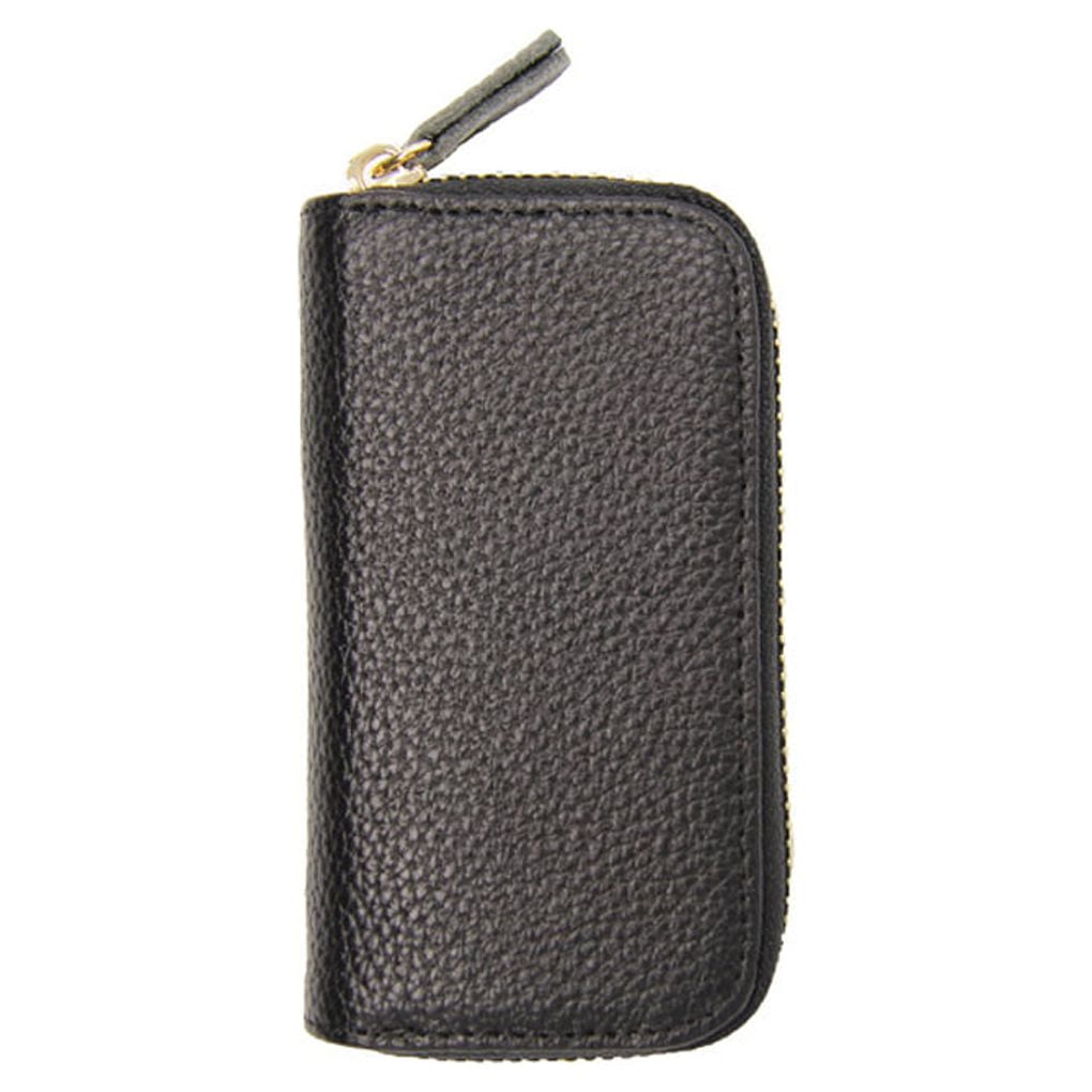 Click here for Fastboy Leather Key Case Card Holder Zipper Solid... prices