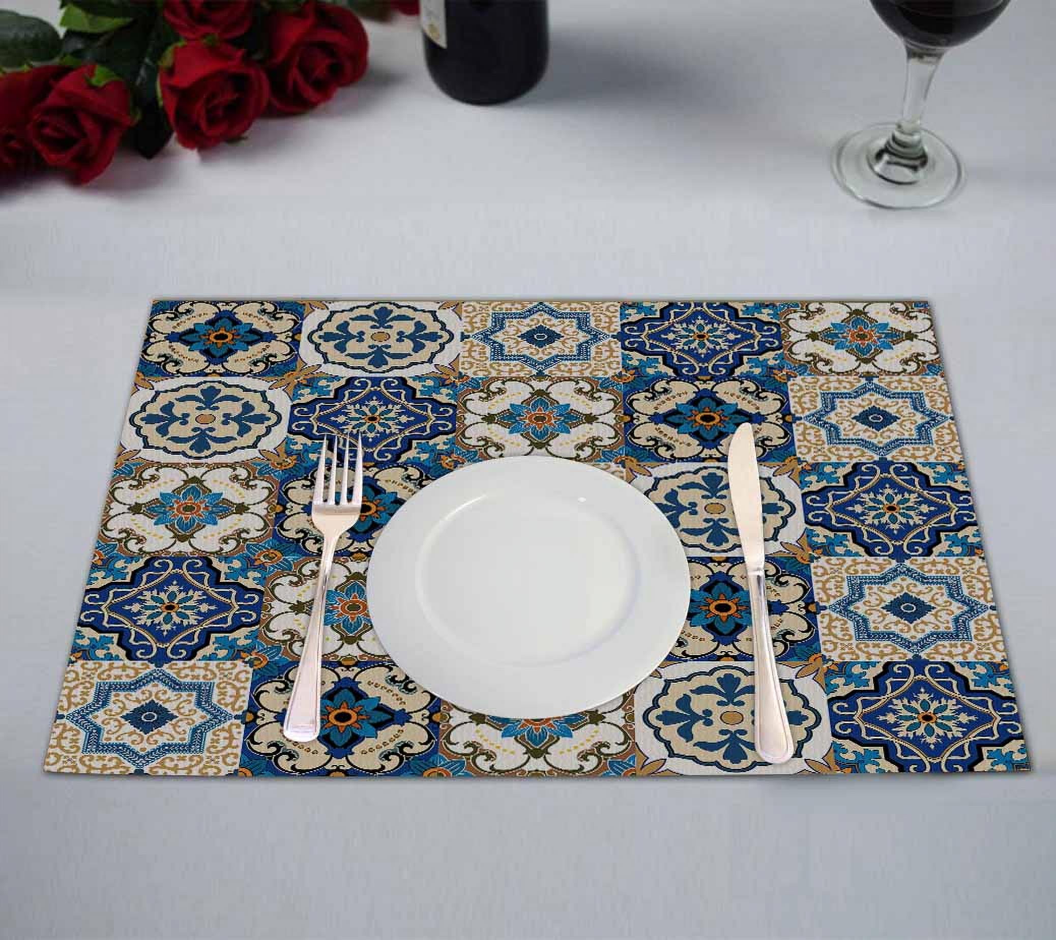 PKQWTM Mega Gorgeous Moroccan Portuguese Tiles Azulejo Kitchen Dining ...