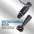 EHB1023 Immersion Hand Blender 300 Watts 2 Speed Mixing with Detachable ...