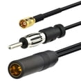 ROCKROK Universal Car FM DAB + Antenna Aerial Splitter Adapter Cable ...