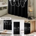 Bathroom Shower Curtain Halloween Funny Ghost with Forks Waterproof ...