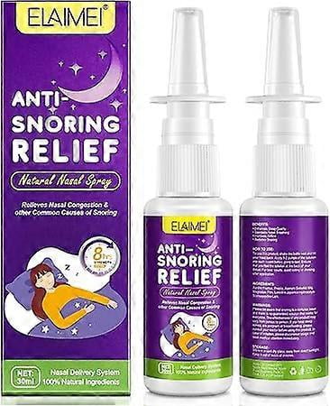 Anti Snoring Nose Spray 30 ml, Natural Stop Snoring Spray, Effective ...