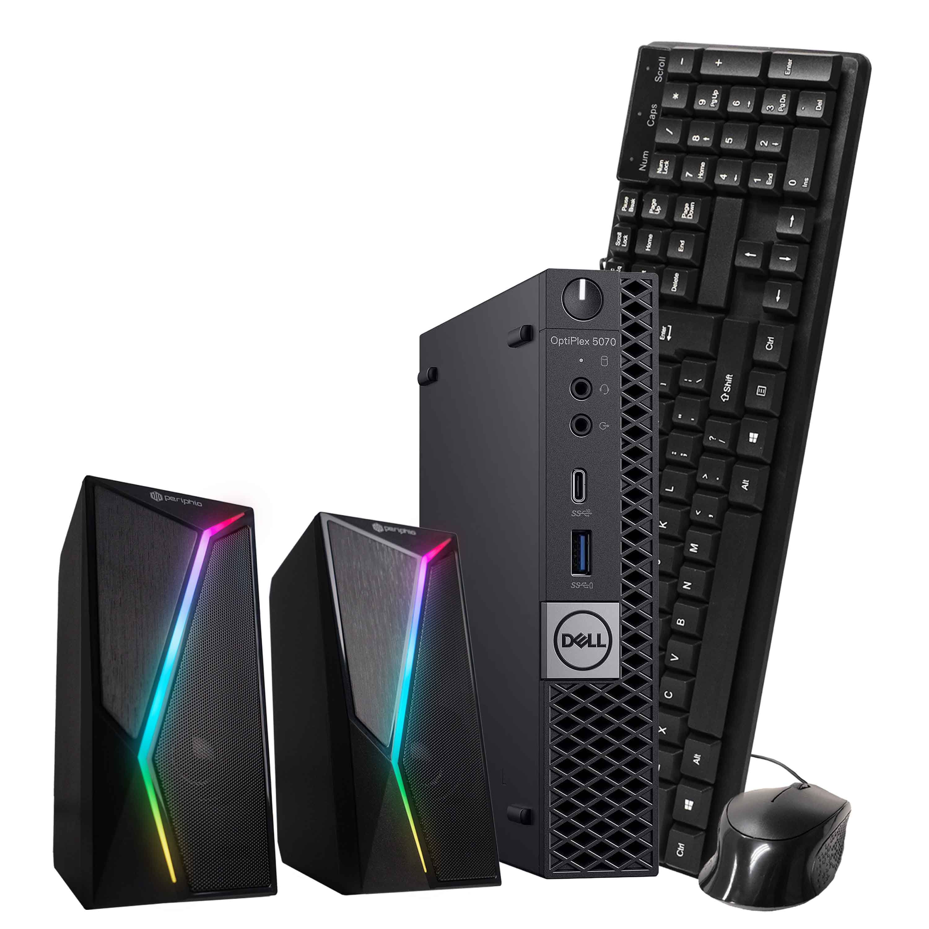 Restored Dell OptiPlex 5070 Micro, i7-9700T CPU, 32GB RAM, 1TB NVMe SSD ...