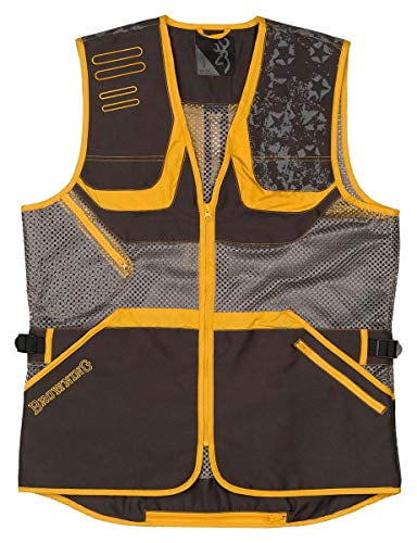 Browning Team Shooting Vest (XL) Black/Gold - Walmart.com