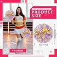 14 Pcs Cheerleading Pom Poms,Cheerleading Handheld Squad Pompoms for ...