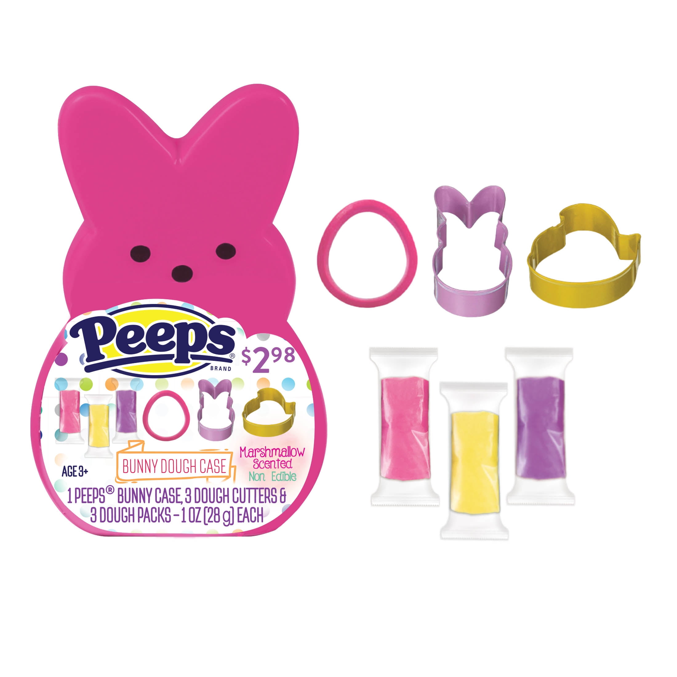 Peeps Large Pink Bunny Dough - Walmart.com