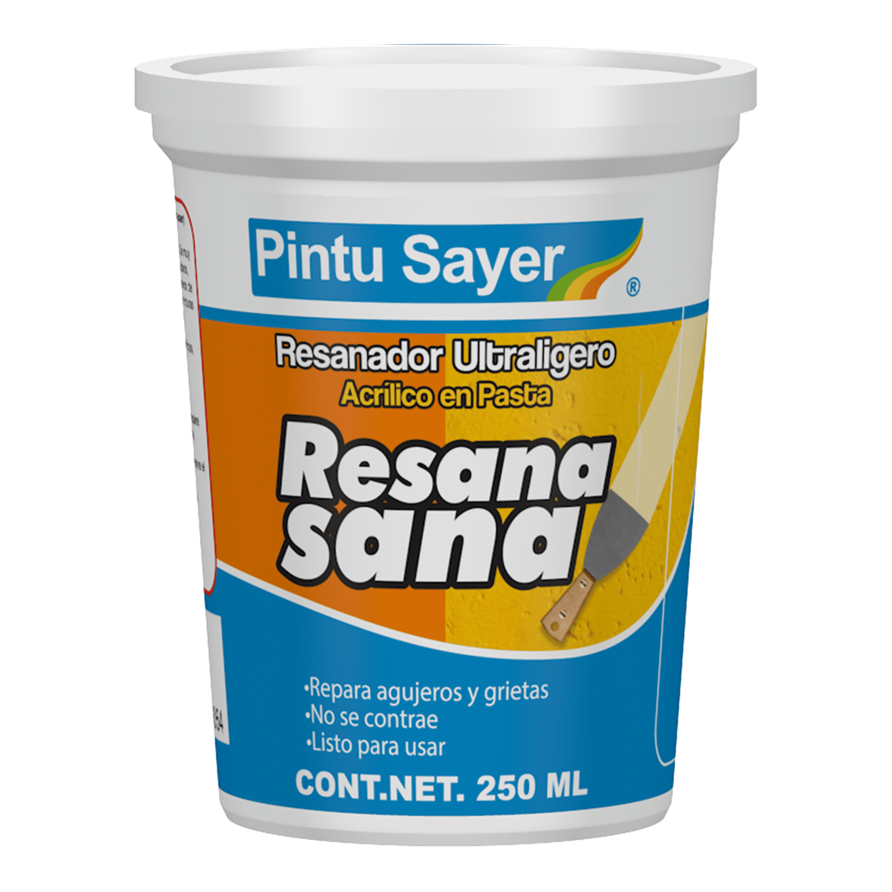 Resanador Pared Muro Pasta Masilla Concreto Madera Yeso Tablaroca Sayer ...