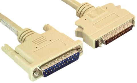 IEC M352002-06 SCSI Cable DB25 Male to DM50 Male 6' - Walmart.com