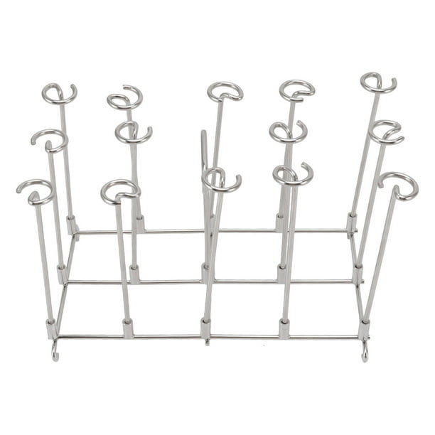 Skewer Rack, 304 Stainless Steel Grill Skewer 14 Skewers Vertical Great ...
