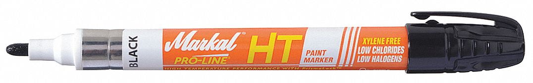 Markal Paint Marker, Permanent, Black 97303 - Walmart.com