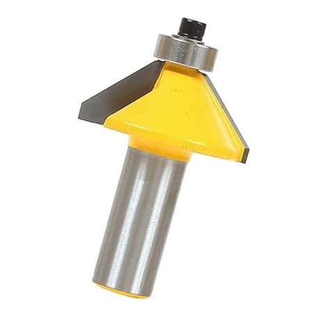 50mm Rotary Power Tools 1/2'' Shank Wood Milling Cutter 45 Degree ...