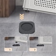 Anti Slip Washing Machine Pads Heightening Pad Anti-slip Mat Non-slip ...