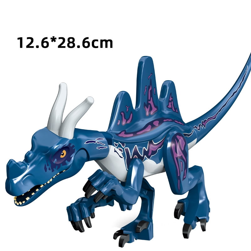 Dinosaur building blocks toy Jurassic large Tyrannosaurus rex assembled ...