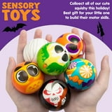 Joyfy 24 Pcs Halloween Stress Balls for Kids, Fidget Toys for Halloween ...