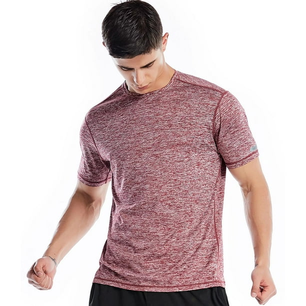 Workout Shirts for Men Quick Dry - Walmart.com