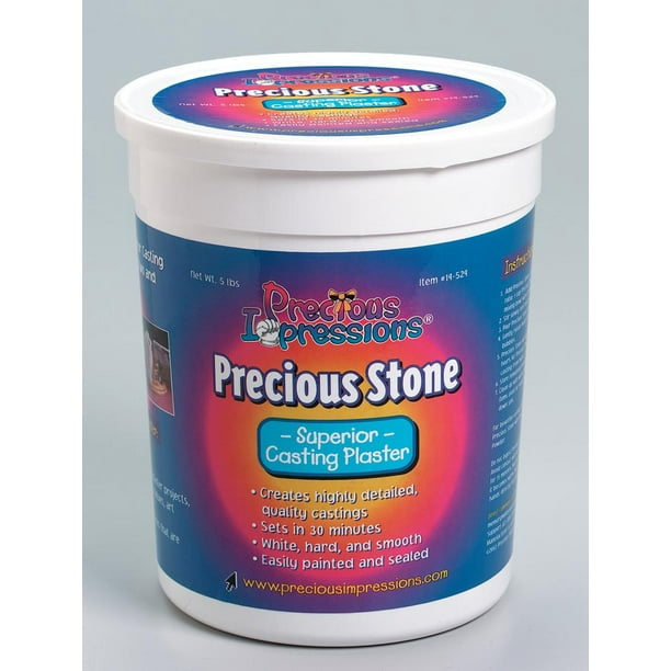 Precious Impressions Precious Stone Casting Plaster, 4 Pounds - Walmart ...