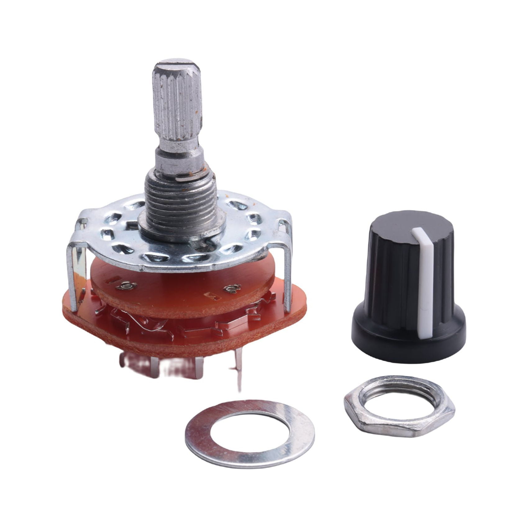 Electronic Machine 4P3T 4Pole 3 Position 2 Deck 16 Pin Rotary Switch ...