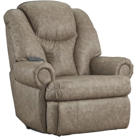"Stallion King Of Comfort, Big Man Recliner, Ext Length 79"", Cap 500 ...