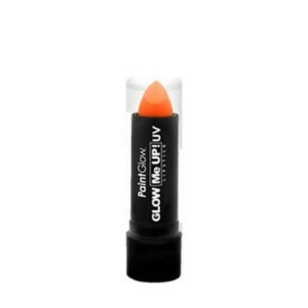 Paint Glow Neon Orange Lipstick UV Reactive Rave Festivals Club Make Up ...