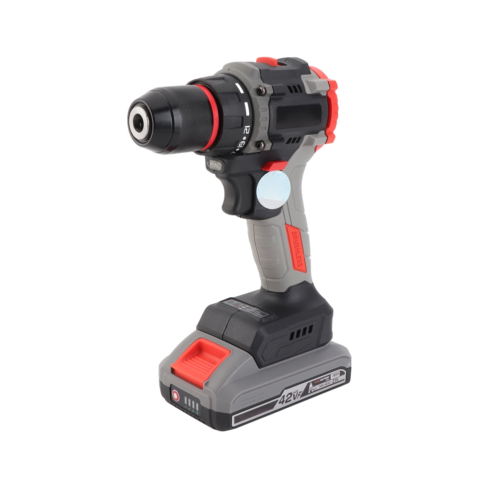 Rechargeable Drill Set 21V Electric Power Drill with Battery and ...