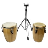 "Zenison Latin Percussion Conga Drums Kit with Stand, 9"" & 10"" inch ...