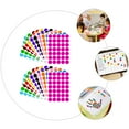 BESTYASH 420Pcs Round Stickers Adhesive Paper Color Coding Dot Labels ...