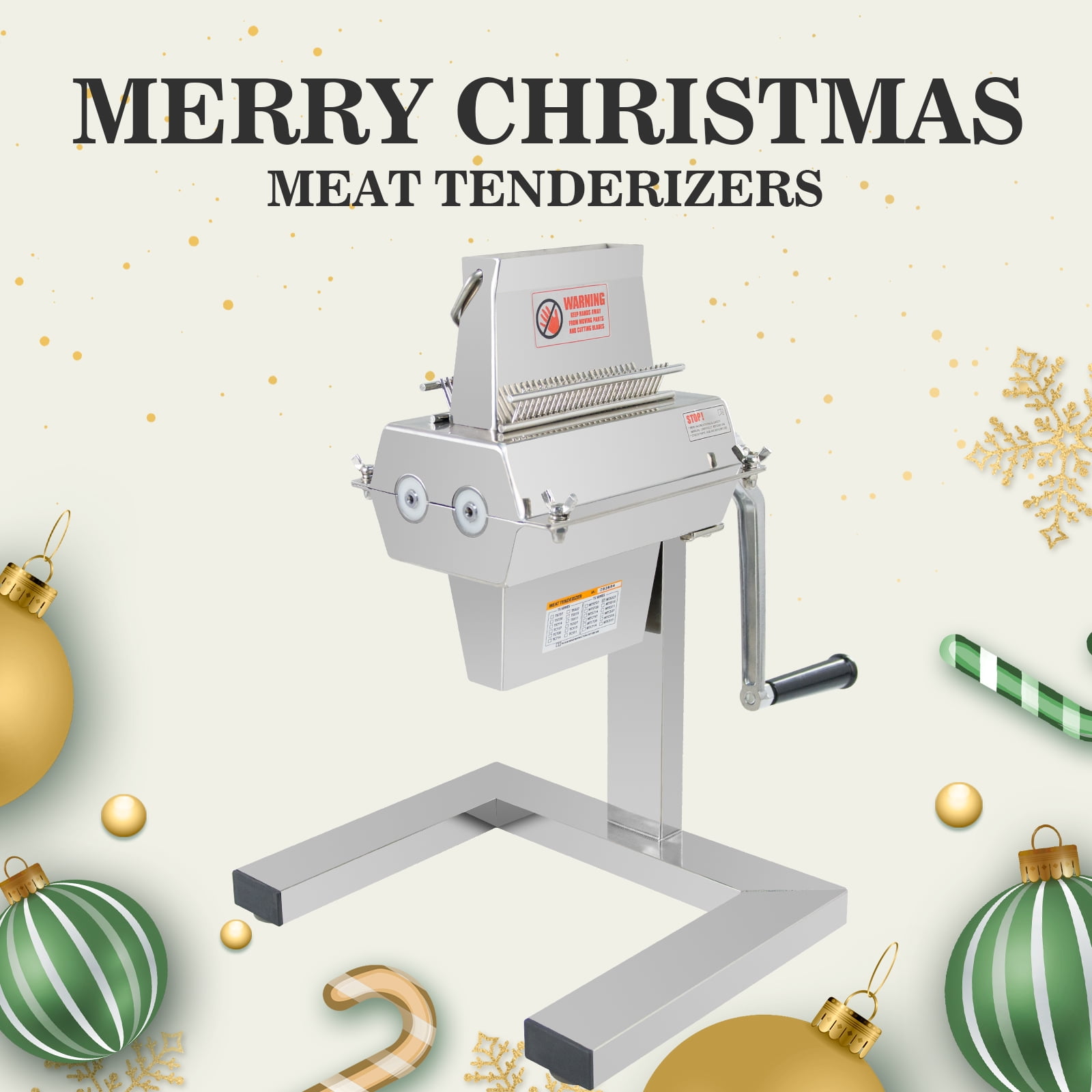 Hakka Manual Steak Tenderizer 5in/12.5 cm Stainless Steel Meat ...