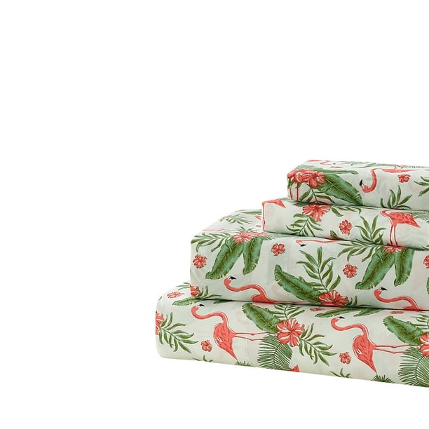Tropical Paradise Printed Sheet Set Queen - Walmart.com - Walmart.com
