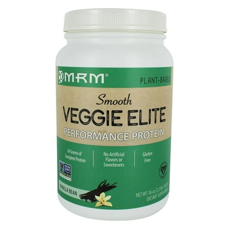 MRM Nutrition - Veggie Elite Vegan Performance Protein Powder Vanilla ...